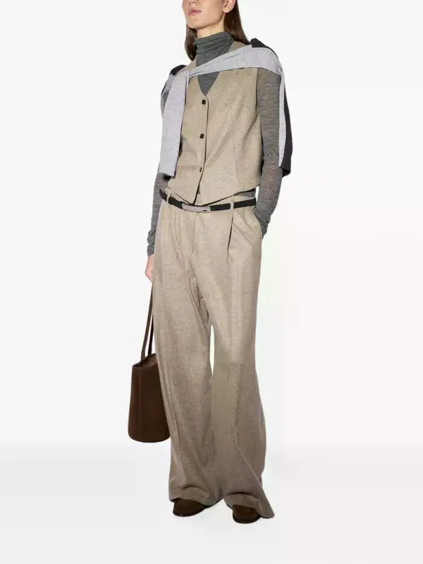 Liviana Conti Cooper Button-up Waistcoat
