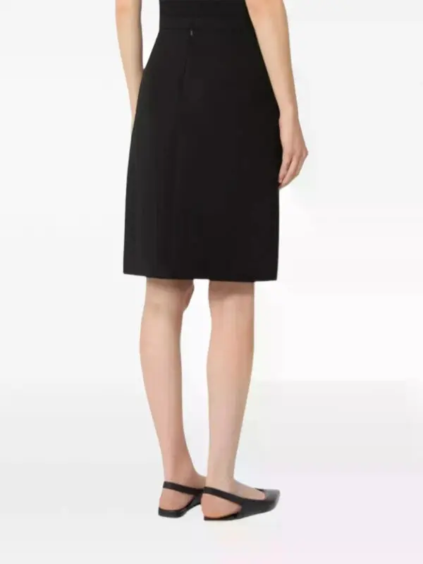 Max Mara High-waited Straight-leg Mini Skirt