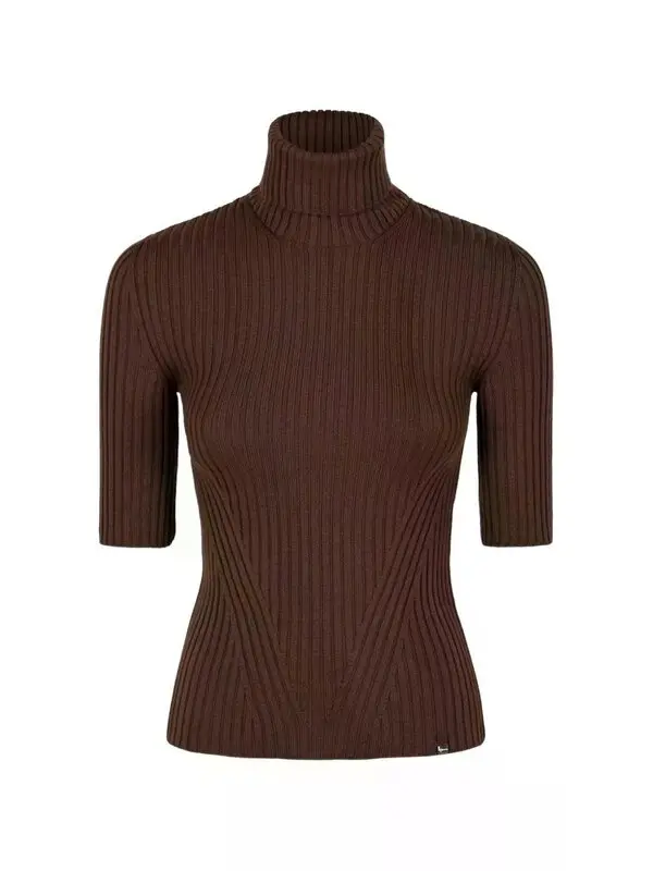 Herno Ribbed-knit Roll-neck Sweater