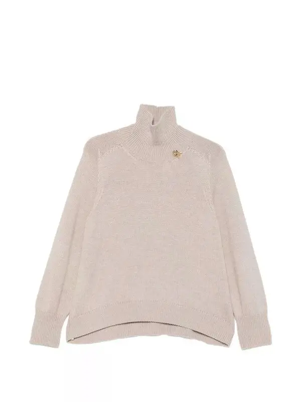 Fabiana Filippi Embellished High-neck Sweater