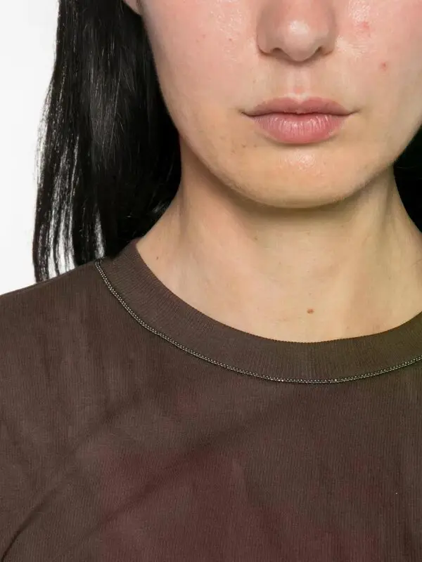 Brunello Cucinelli Monili-chain T-shirt