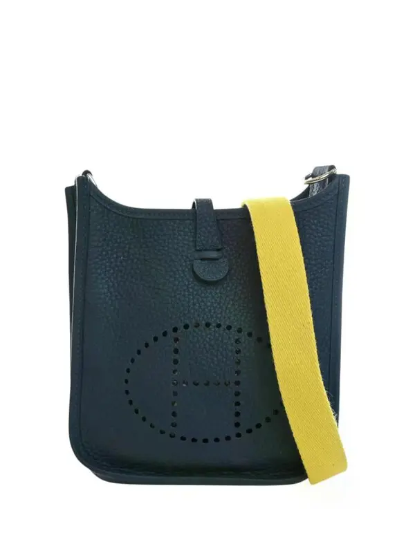 Hermès 2016 Clemence Evelyne Tpm 16 Crossbody Bag - Blue