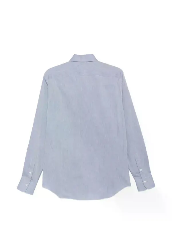 ALESSANDRO GHERARDI Spread-collar Long-sleeve Shirt