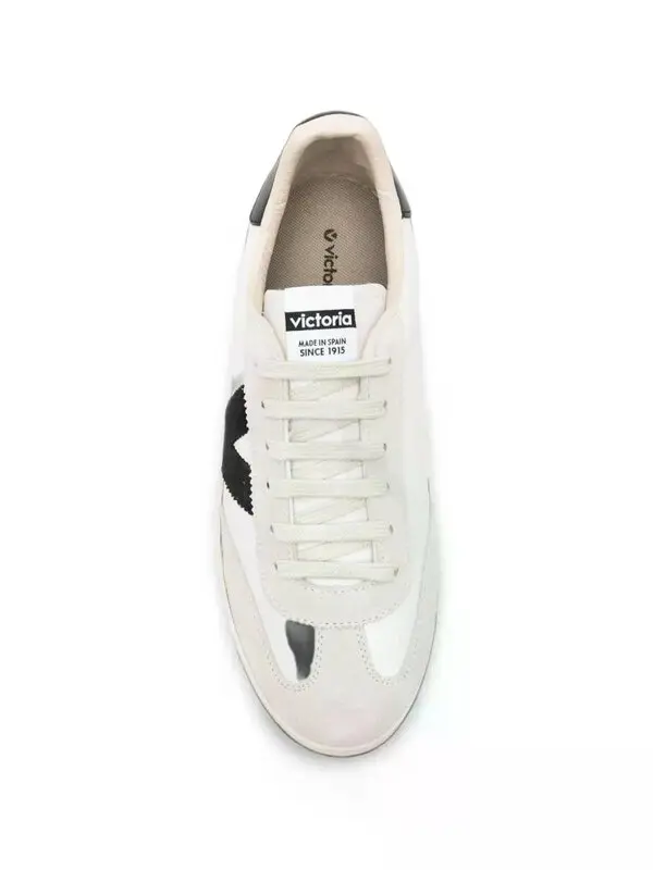 Victoria Beckham Logo-patch Panelled Sneakers
