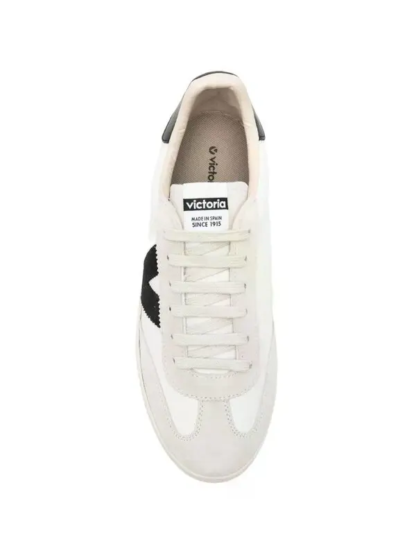 Victoria Beckham Logo-patch Panelled Sneakers