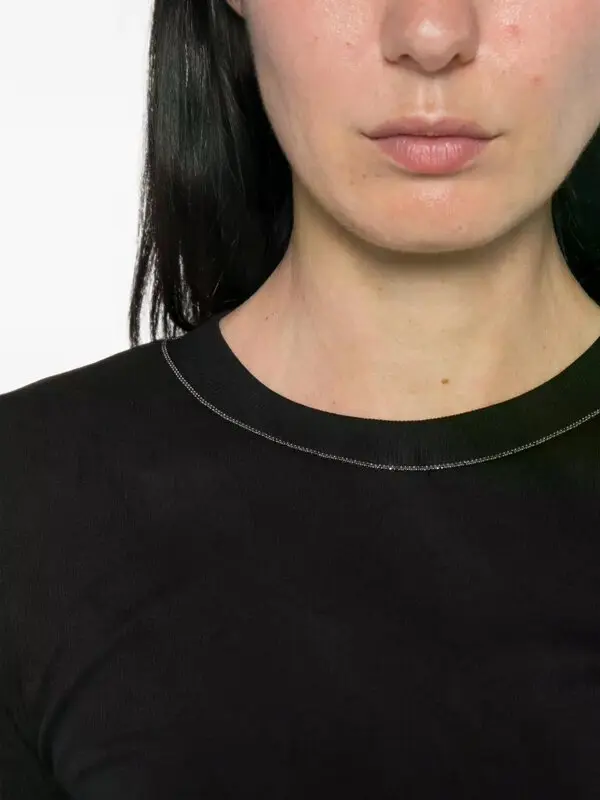 Brunello Cucinelli Monili-trim T-shirt