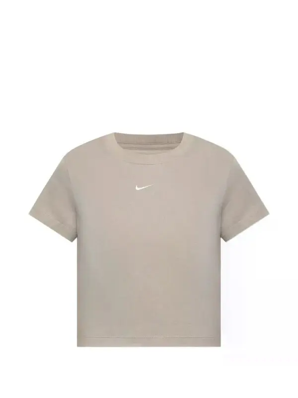 Nike Chill Logo-embroidered Cropped T-shirt