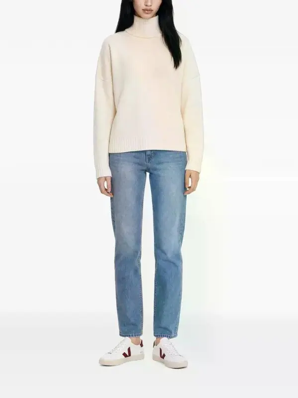 Max Mara Roll-neck Drop-shoulder Sweater