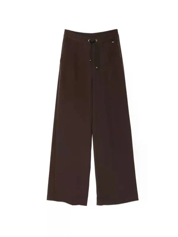 Herno Drawstring Wide-leg Trousers - Brown