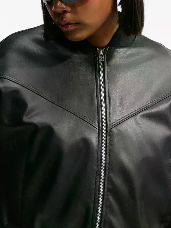 Nike Logo-embossed Bomber Jacket