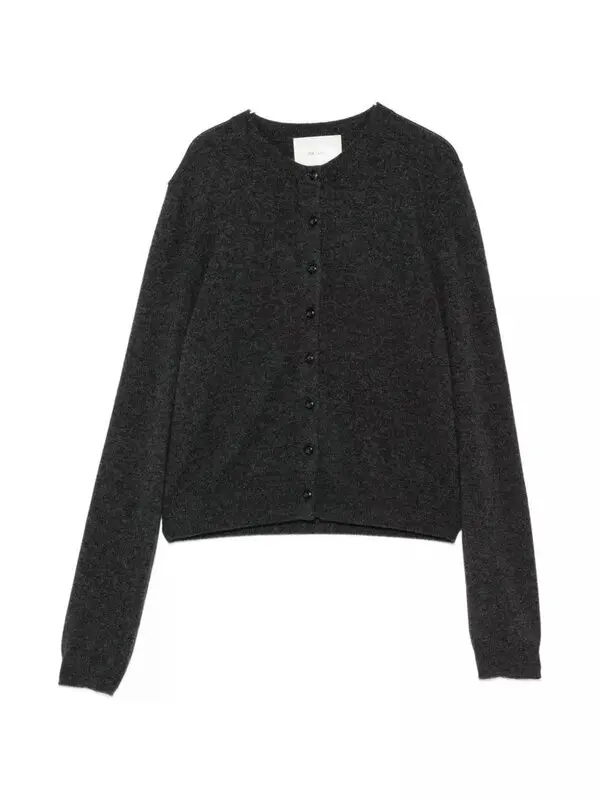 LISA YANG Button-up Knitted Cardigan - Grey