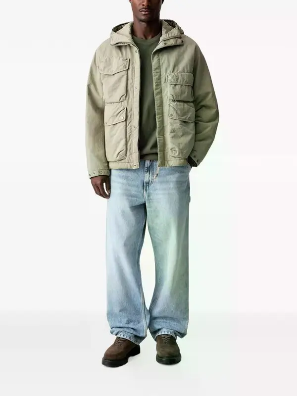 Carhartt Work In Progress Single Knee Logo-patch Jeans