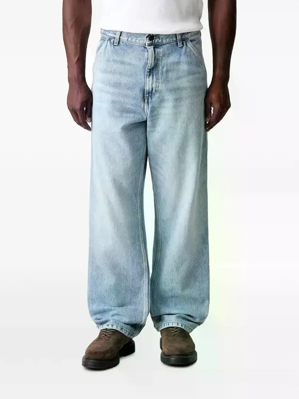 Carhartt Work In Progress Single Knee Jeans - Blue