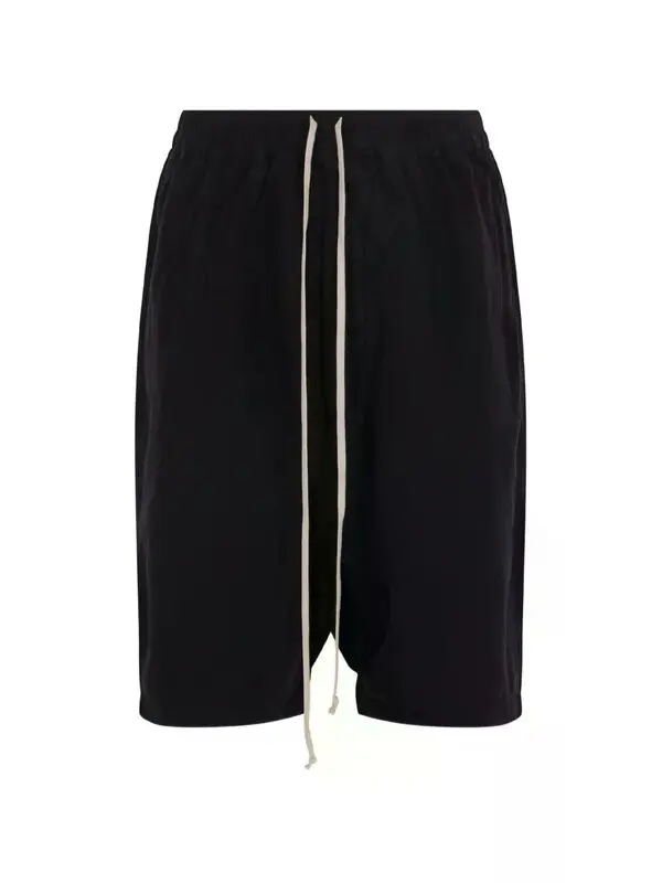 Rick Owens Low-crotch Drawstring Shorts - Black