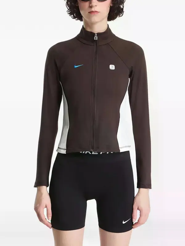 Nike Full-zip Performance Track Jacket - Brown