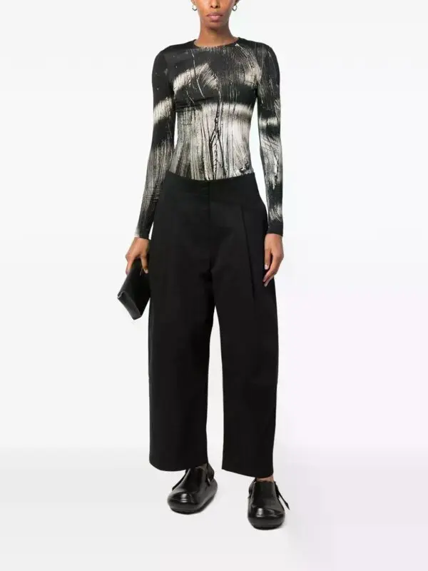 Studio Nicholson Darted Wide-leg Trousers