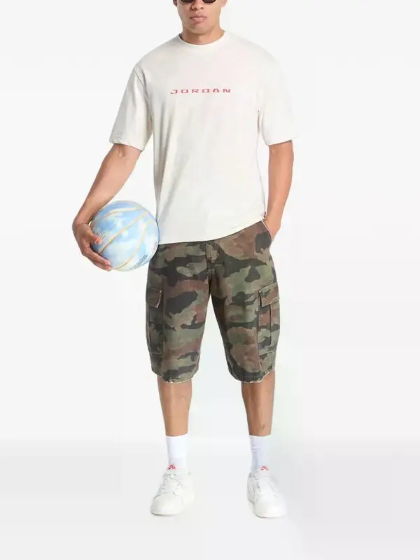JORDAN Brooklyn Logo-print T-shirt - White