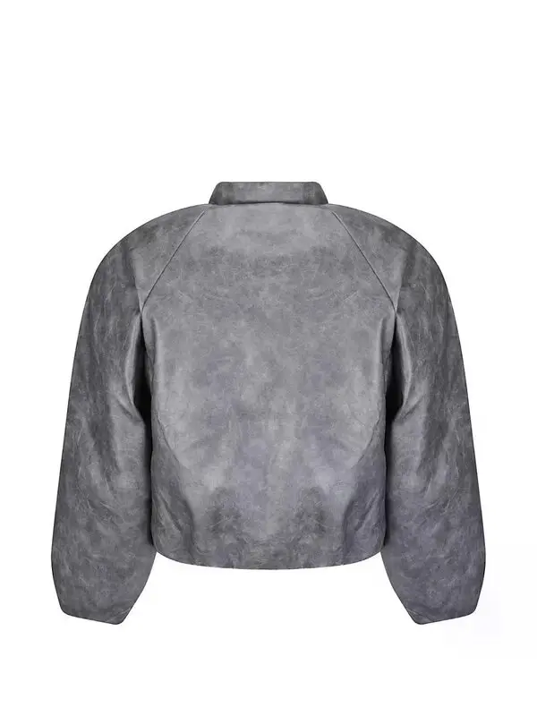 Adidas Logo-embroidered Raglan-sleeve Bomber Jacket
