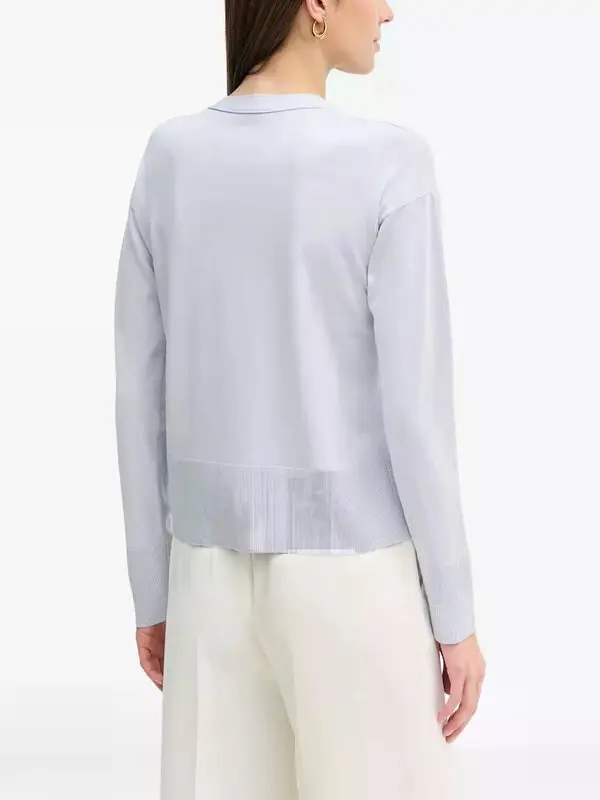Sisley V-neck Button-up Cardigan