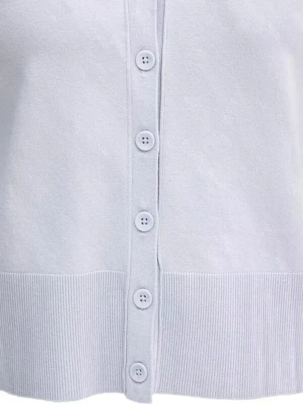 Sisley V-neck Button-up Cardigan