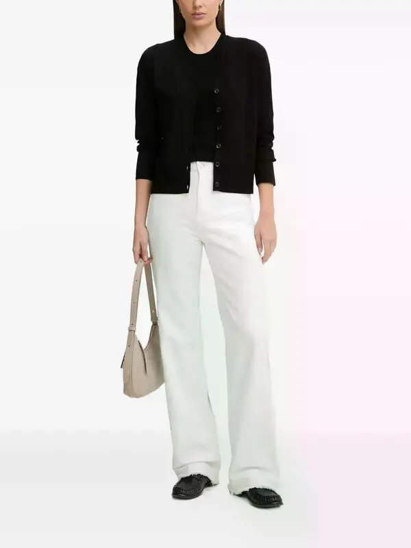Sisley V-neck Button-up Cardigan