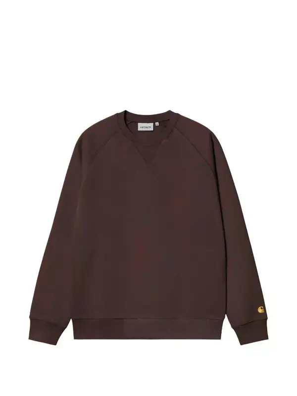 Carhartt Work In Progress Chase Logo-embroidered Raglan-sleeve Sweatshirt