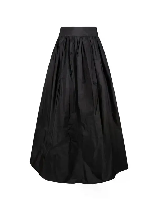 Max Mara Peplum-waist Gathered Maxi Skirt