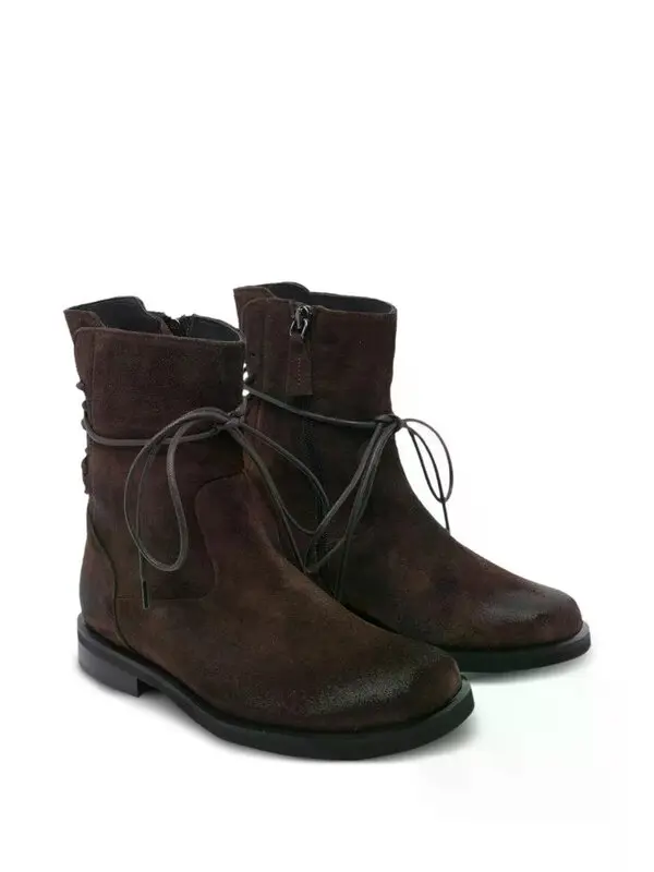 POEVE Arlo Lace-up Ankle Boots