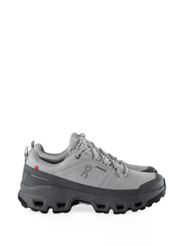 On Cloudrock Low Waterproof Sneakers - Grey