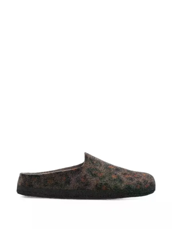 BIRKENSTOCK Amsterdam Wrapped Dip Leopard-print Mules - Brown