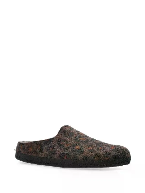 BIRKENSTOCK Amsterdam Wrapped Dip Leopard-print Mules
