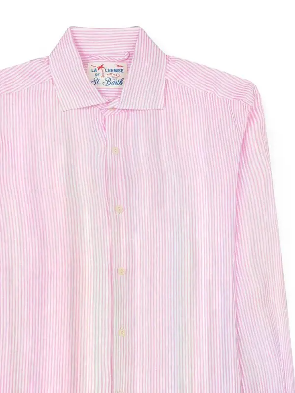MC2 SAINT BARTH Pamplona Striped Shirt