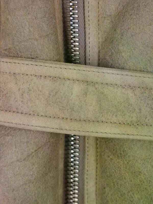 Rick Owens Cropped Flight Belted Shearling Jacket