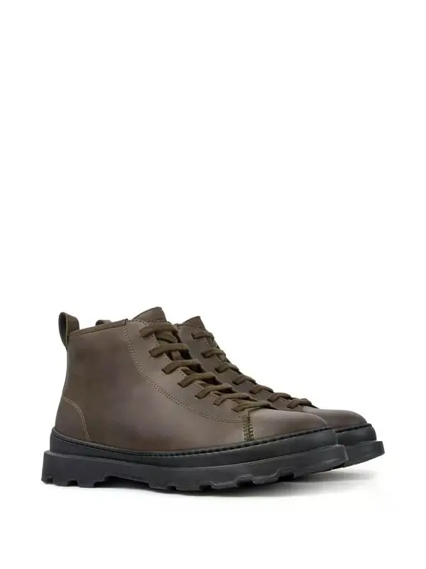 Camper Brutus+ Nubuck Leather Boots - Brown