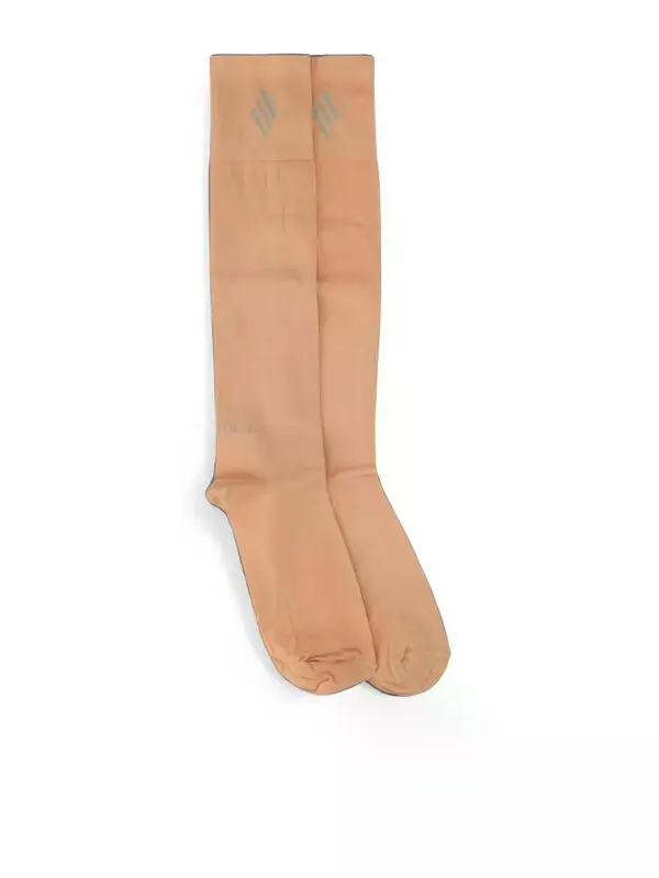 Attico Logo-print Knee-high Socks
