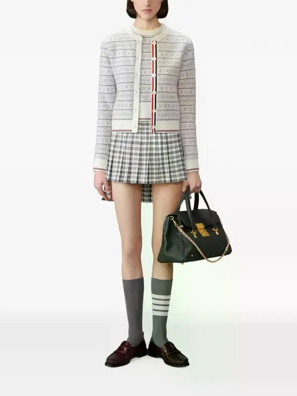 Thom Browne Snowflake Jacquard Sweater