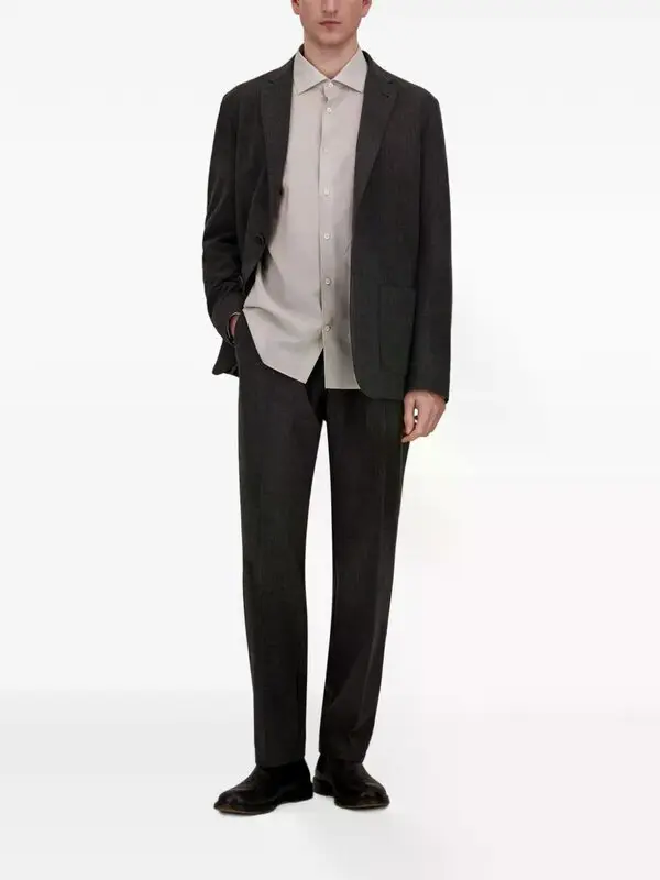 Herno Pinstriped Tailored Trousers