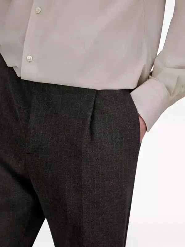 Herno Pinstriped Tailored Trousers