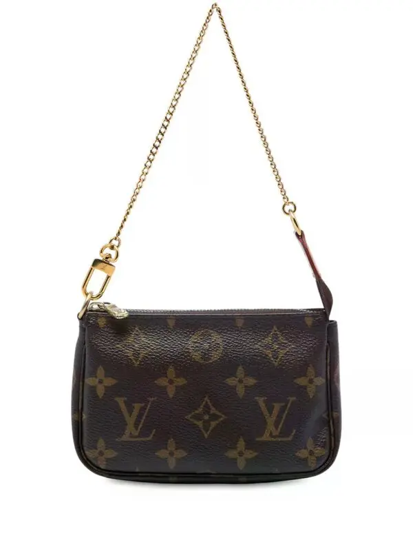 LOUIS VUITTON 2021 Monogram Mini Pochette Accessoires Handbag