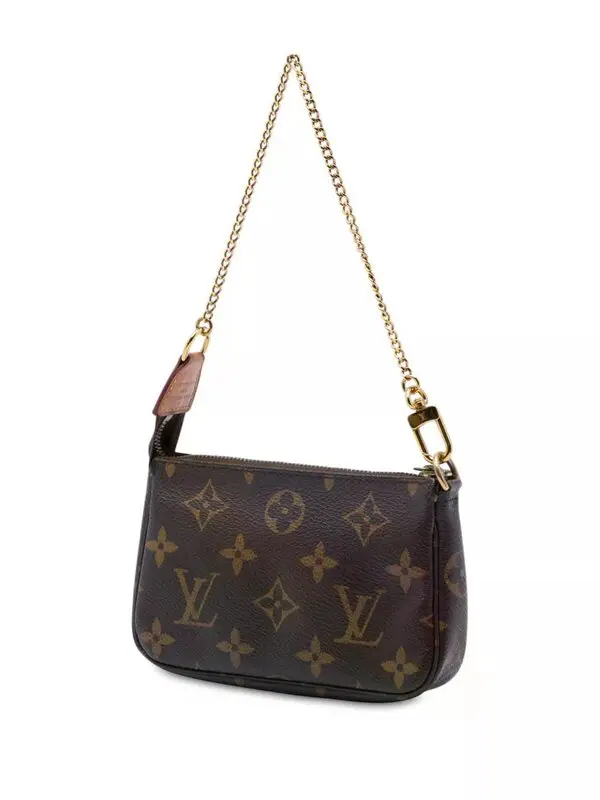 LOUIS VUITTON 2021 Monogram Mini Pochette Accessoires Handbag