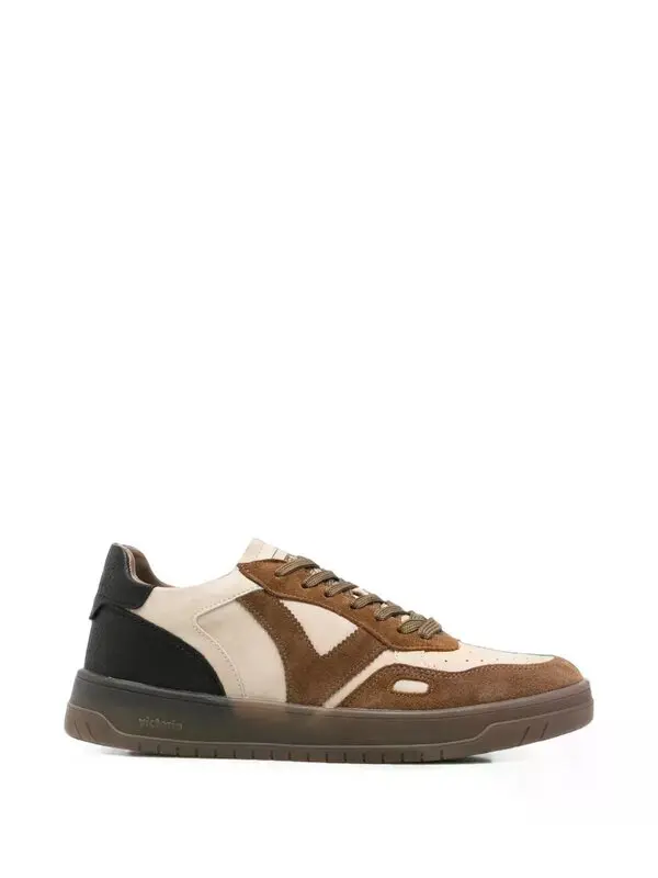 Victoria Beckham Panelled Leather Sneakers