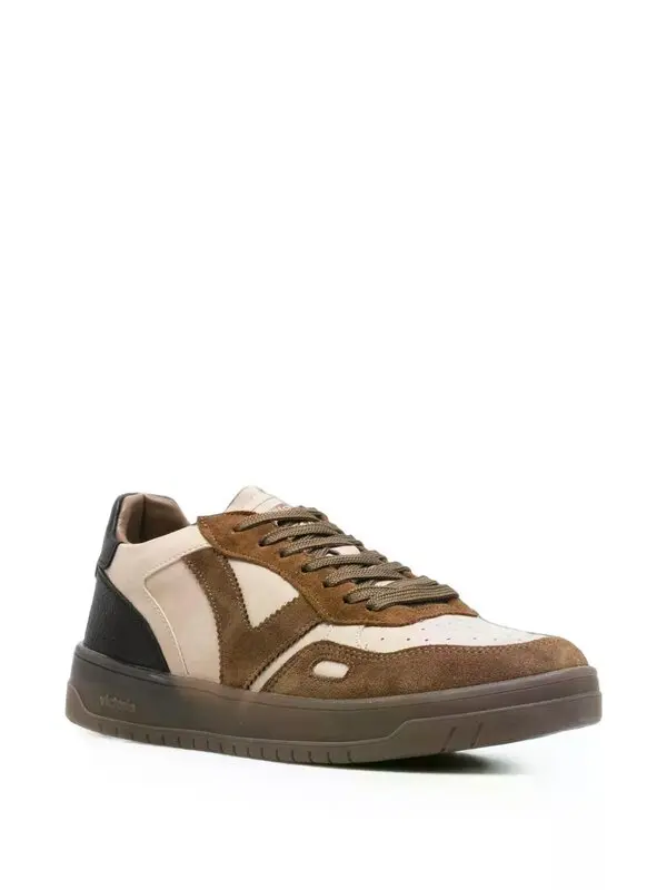 Victoria Beckham Panelled Leather Sneakers