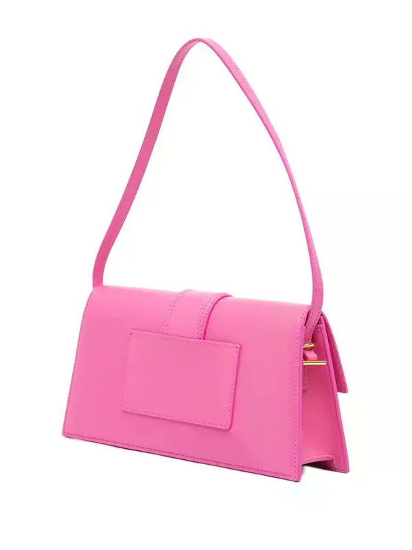 Jacquemus 2010-2026 Leather Le Bambino Long Shoulder Bag - Pink