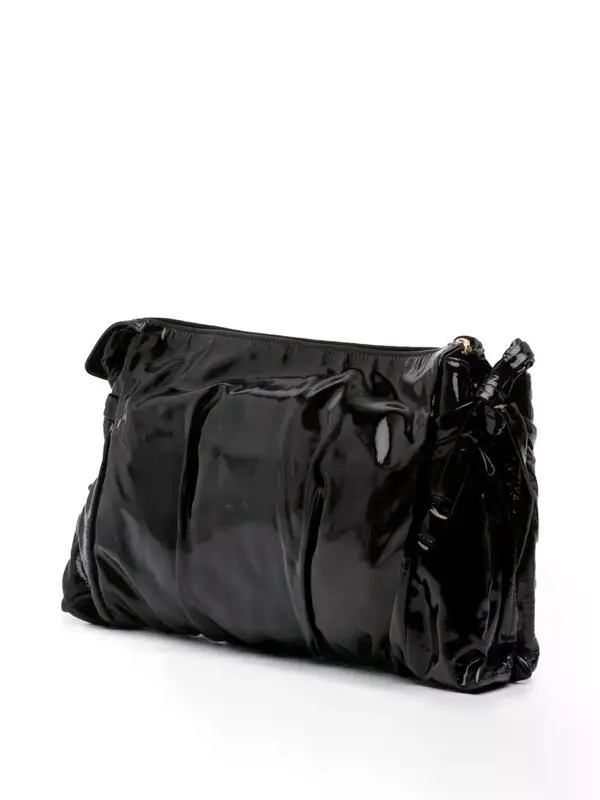 Gucci Patent Leather Hysteria Clutch Bag
