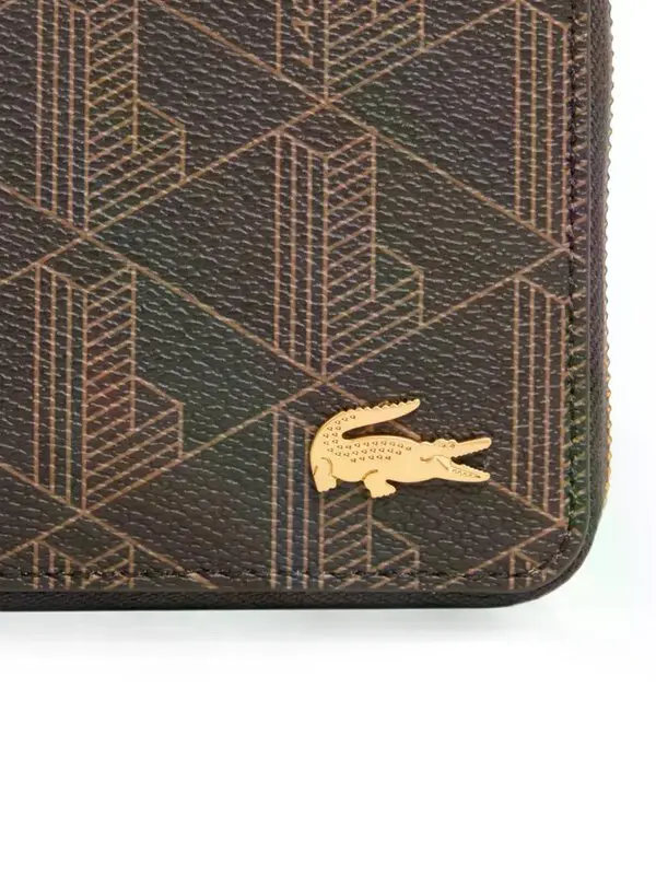 Lacoste The Blend Monogram-print Wallet