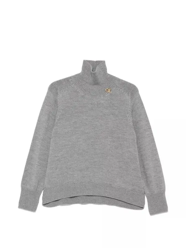 Fabiana Filippi Embellished High-neck Sweater