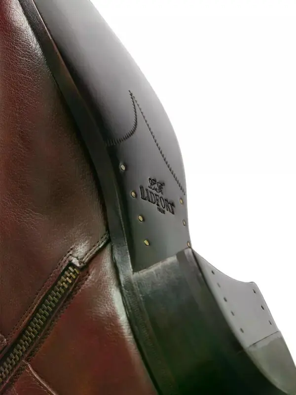 LIDFORT Buckle-strap Zip-fastening Boots