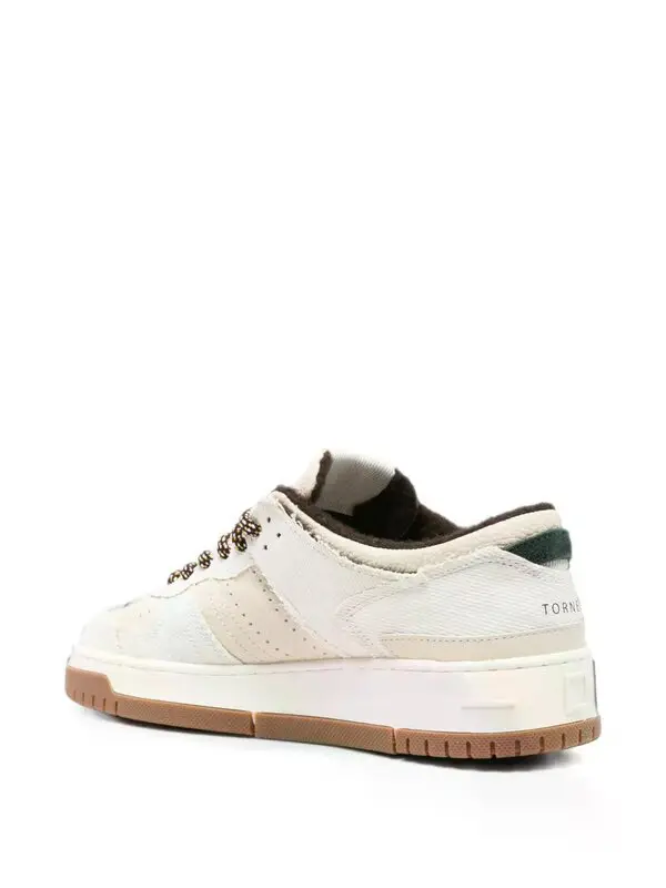 D.a.t.e. Torneo Panelled Leather Sneakers