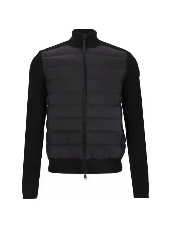 Moncler Quilted Panelled Cardigan