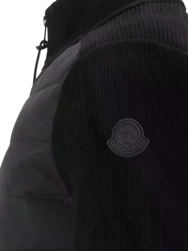 Moncler Quilted Panelled Cardigan